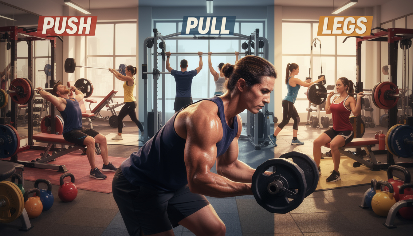 A comprehensive breakdown of the 7-day push-pull-legs challenge